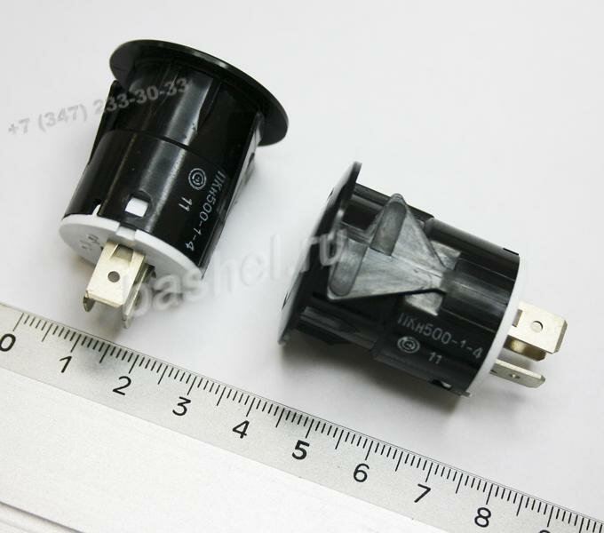 Кнопка для плит ПКН 500-1-4 (чёрная)