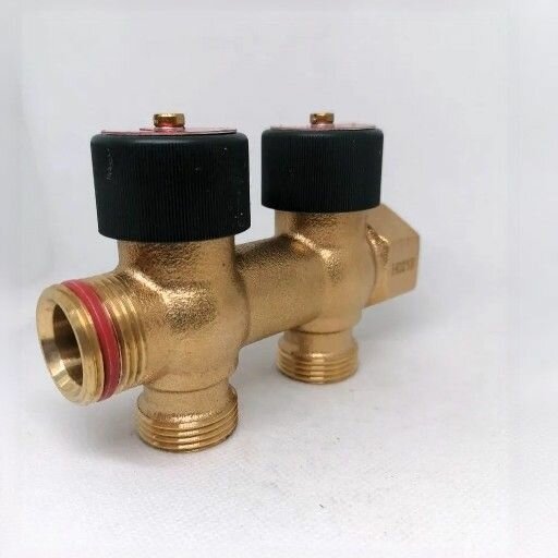 Коллектор распределительный Zeissler на 2 выхода, 3/4"х3/4" арт. ZSc.403.0502E