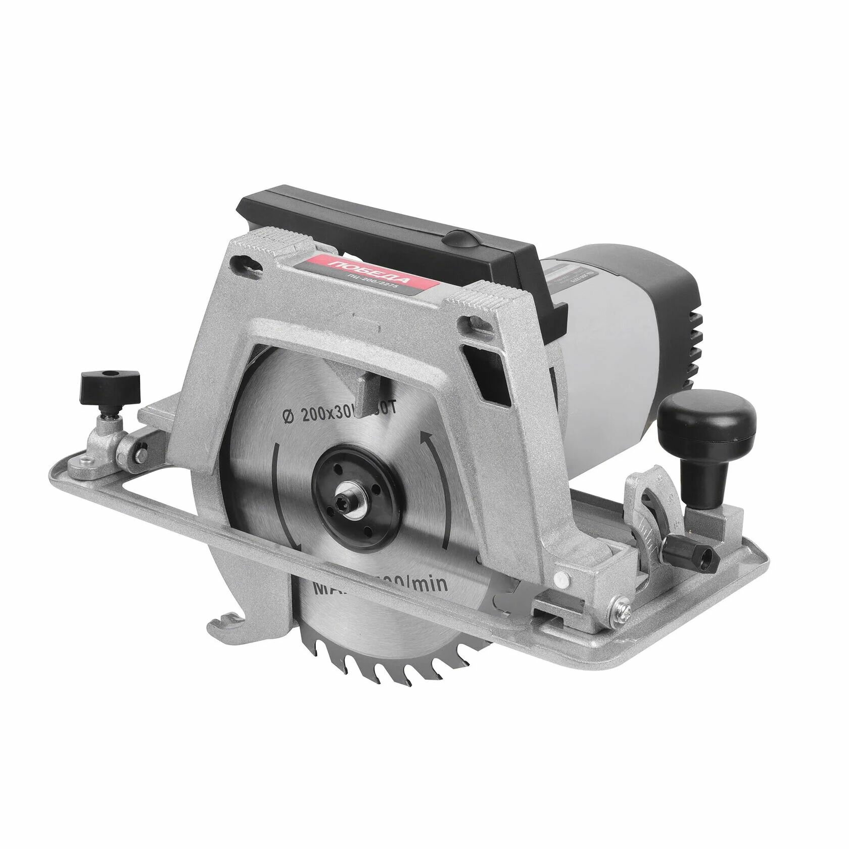 Пила циркулярная победа ПЦ-200/2275 мощность 2275 Вт, пильный диск 200 мм