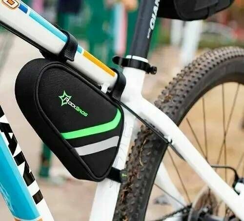 Сумка велосипедная под раму RockBros B7-BK, влагонепроницаемая
