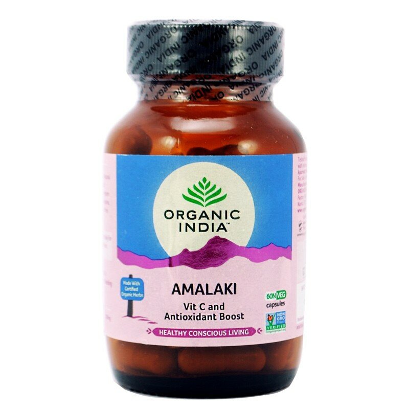 Амалаки Органик Индия (Amalaki Organic India), 60 капсул