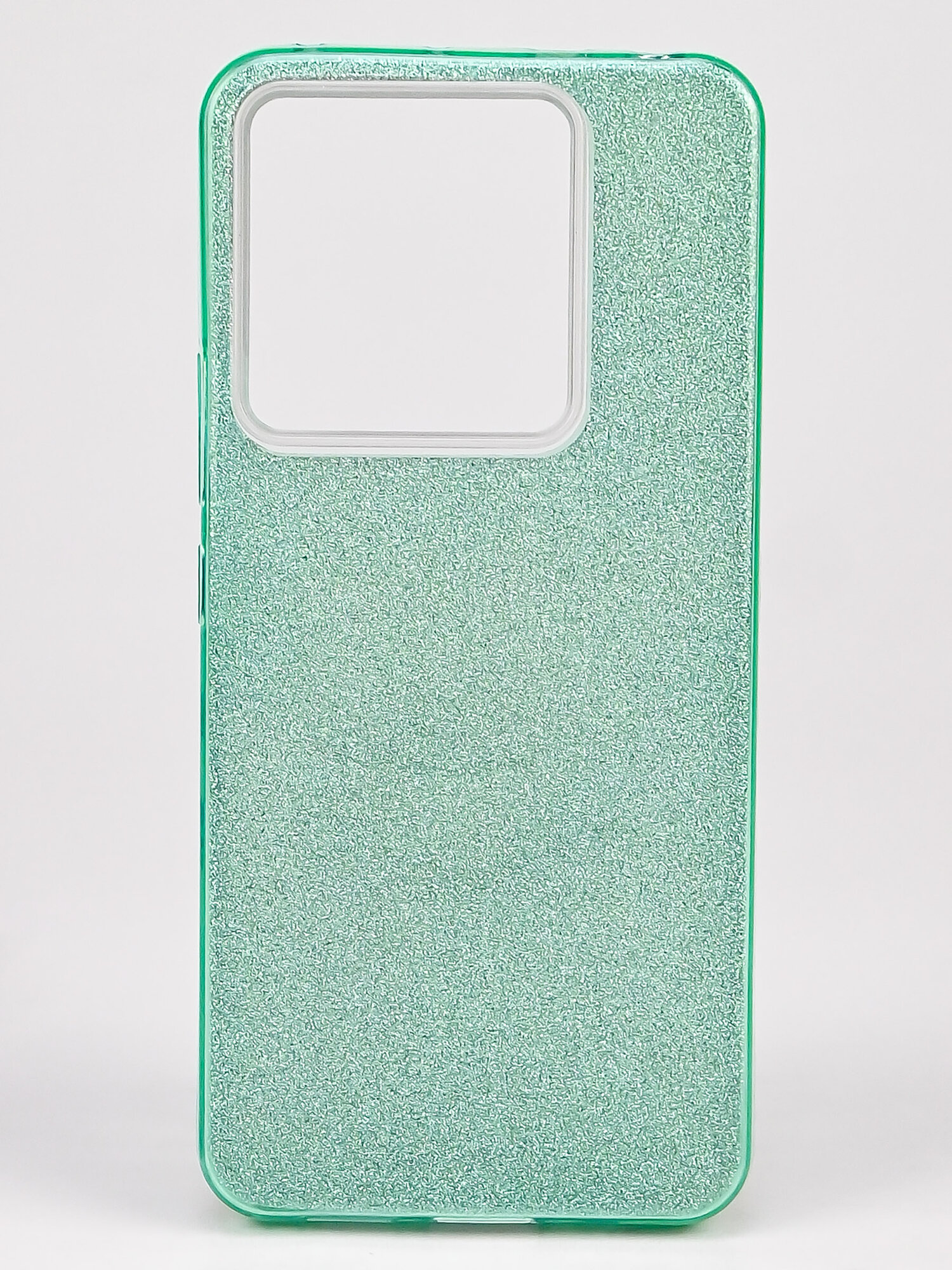 Силиконовый чехол бампер на смартфон Xiaomi Redmi Note 13 Pro 5G переливающийся с блестками, защитная блестящая накладка для телефона ксаоми редми ноте 13 про