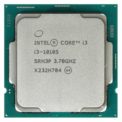 Процессор Intel Core i3 10105, LGA 1200, OEM [cm8070104291321 srh3p]