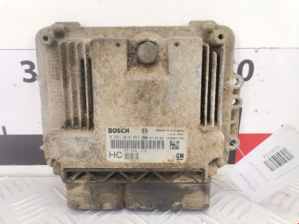 Блок управления двигателем Opel Astra H 55205624 арт. 1380154