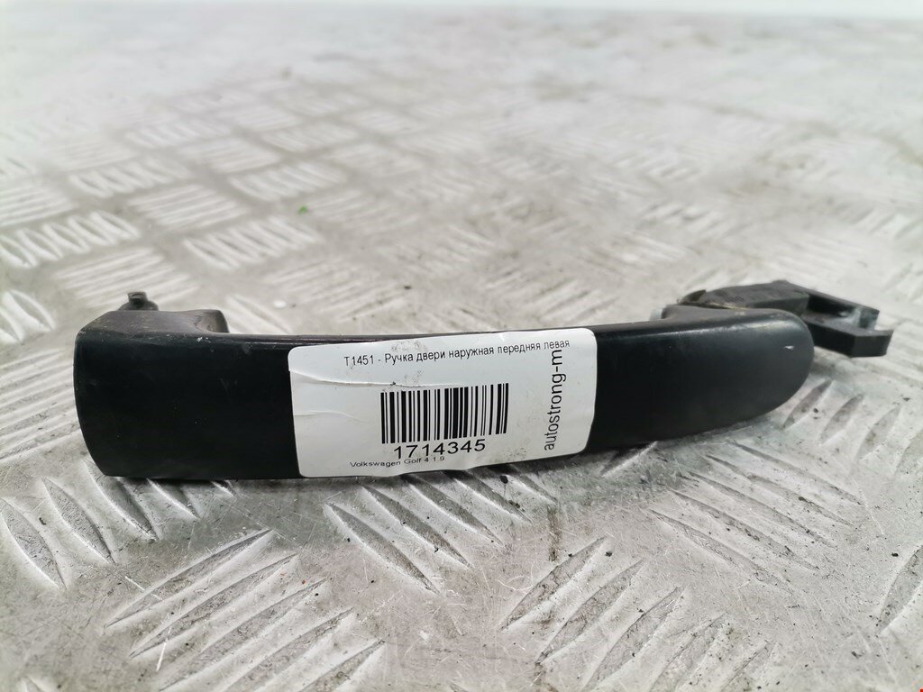 Ручка двери наружная передняя левая Volkswagen Golf 4 3B0837207 арт. 1714345