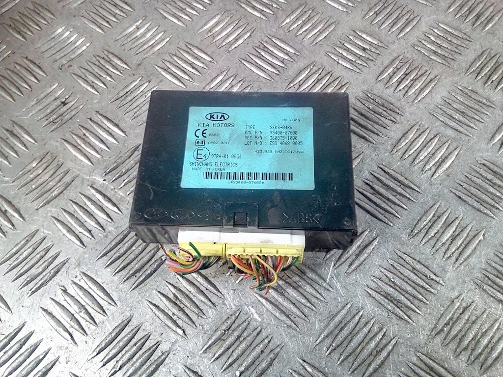 Блок управления центральным замком Kia Picanto 1 9540007600 арт. 479879