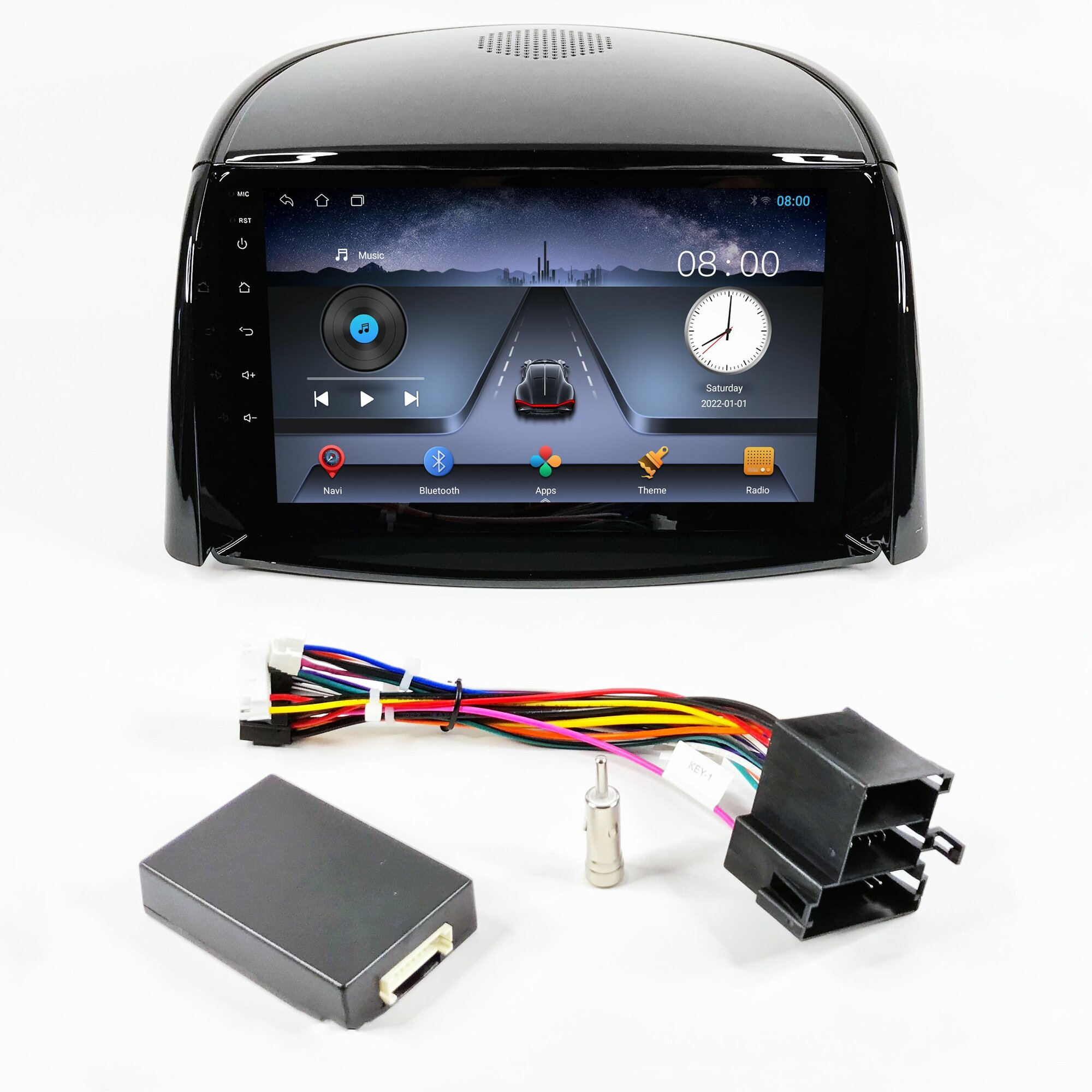 Магнитола Android для Renault Koleos 1 2008-2016 QLED 2/32GB