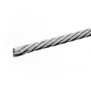 Трос нержавеющая сталь d6 мм DIN 8379 (1м)