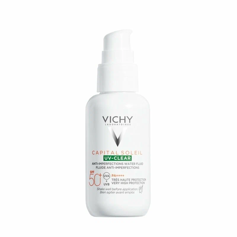 Флюид Vichy "UV-Clear", SPF 50+, против несовершенств, 40 мл