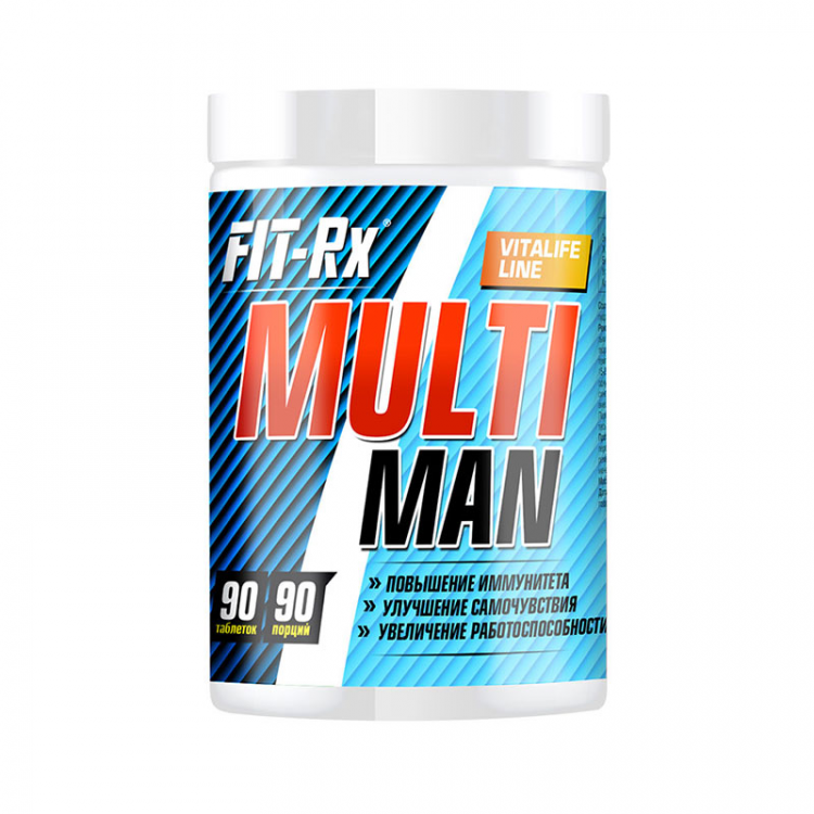 Мультивитамины для мужчин Multi Man Fit-Rx (90таб),