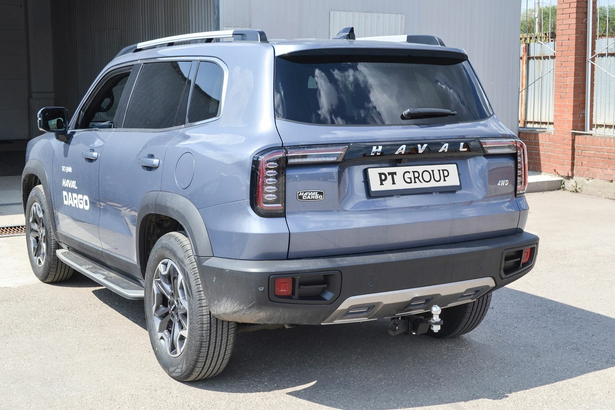 Фаркоп PT GROUP / съемный квадрат/ HAVAL Dargo 2022-(паспорт и сертификат в комплекте)(без электрики) арт. HVR-22-991122.00