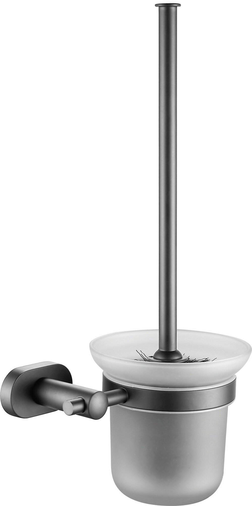 Ершик для туалета подвесной матовое стекло Belz