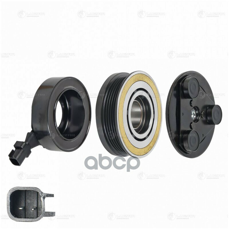 Муфта эл/магн. компрессора кондиц. для а/м Ford Focus II (05-) 1.4i/1.6i (LMAC 1001) LUZAR арт. LMAC1001