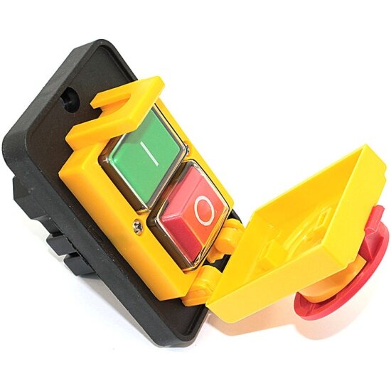 Выключатель VB Parts VBPARTS на бетономешалку/плиткорез 4 контакта закрытый (9084) 301088