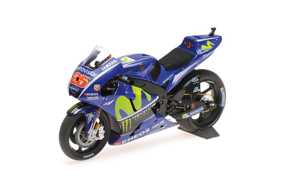 Модель коллекционная MINICHAMPS Yamaha YZR-M1 moto gp 2017 monster