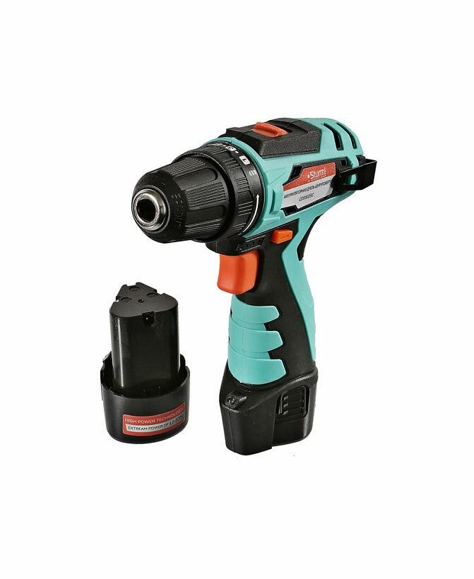 Шуруповерт STURM CD3512SC Тип инструмента - Аккумуляторный Напряжение аккумулятора - 12 В Ёмкость аккумулятора - 2 Ач