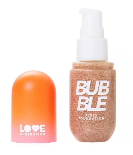 Тональный флюид Love Generation Bubble, тон 02 бежевый, 40 мл
