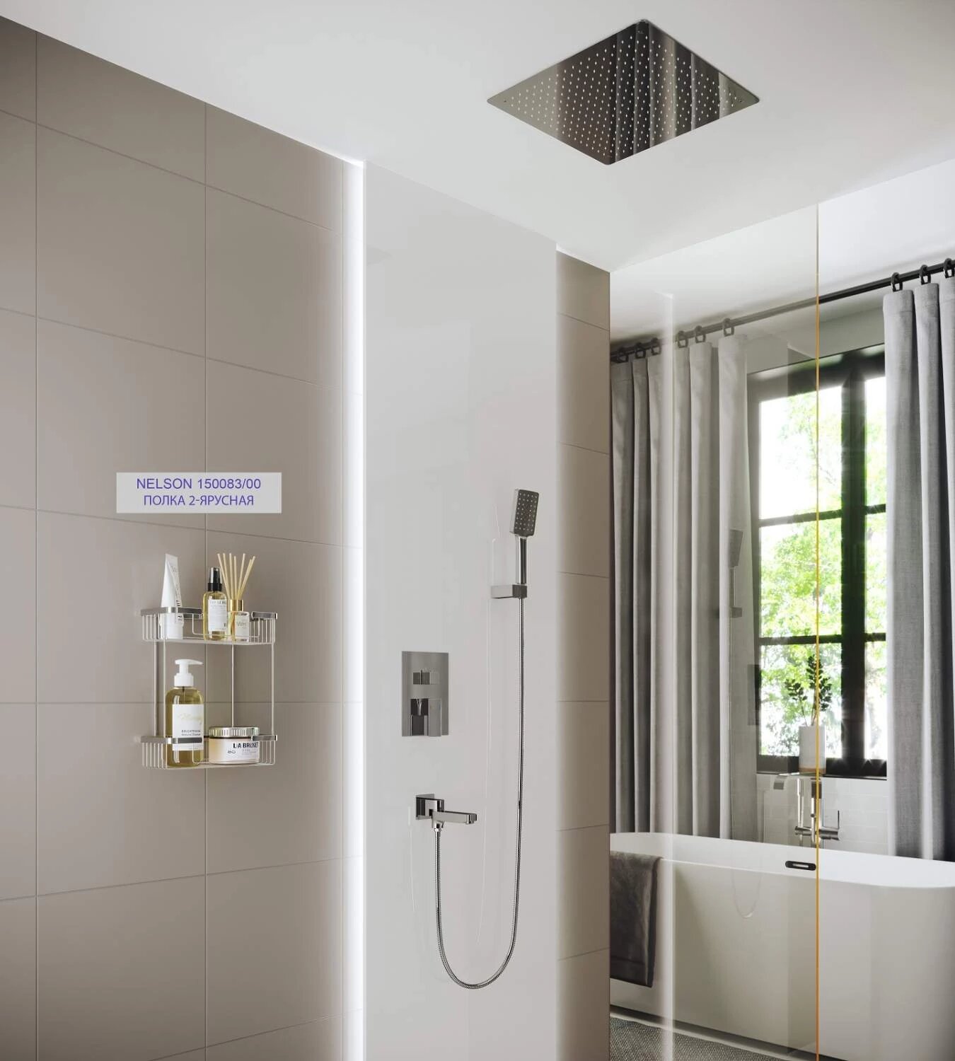 Душевая система встроенная Timo Selene хром (SX-2039/00SM)