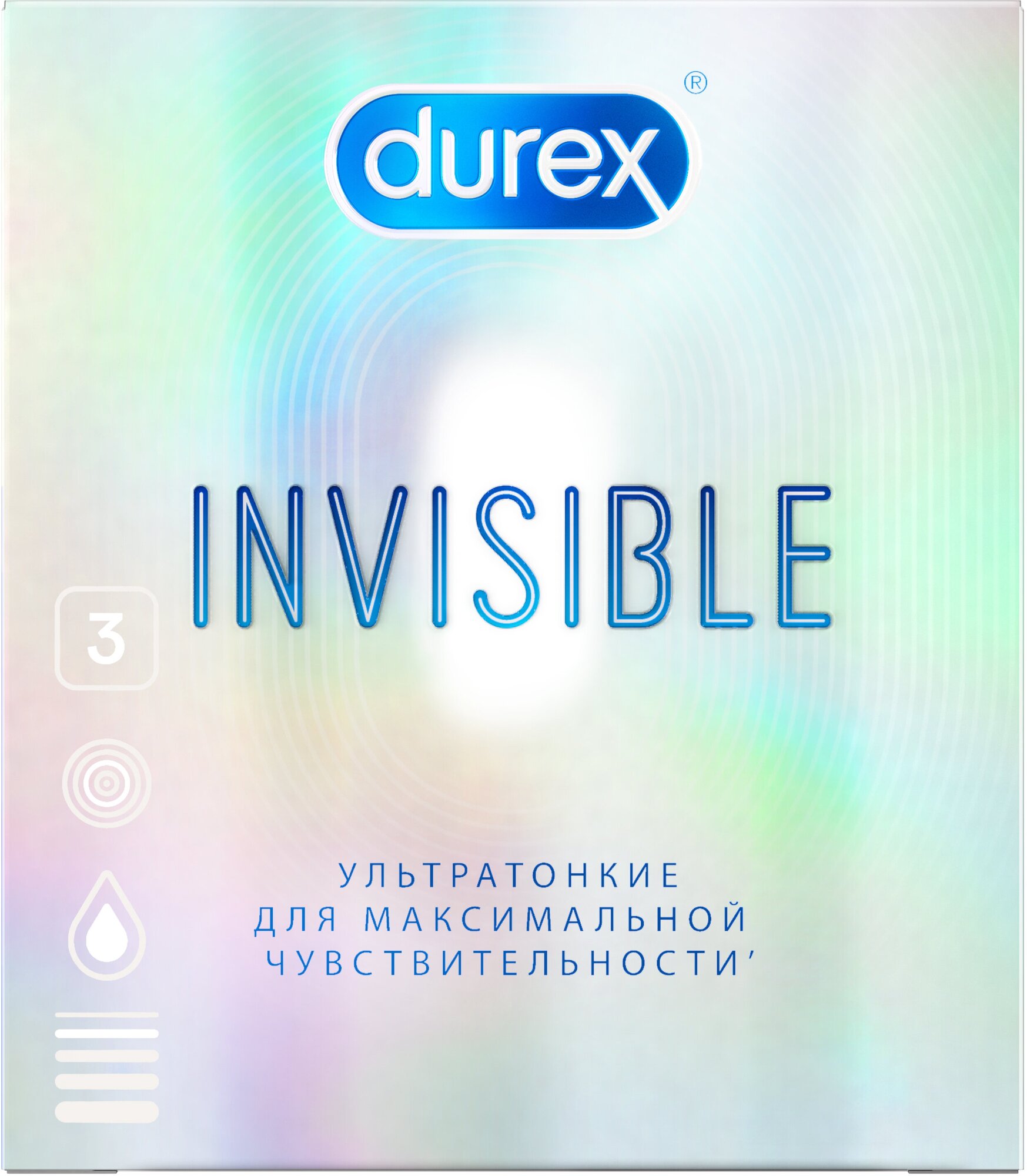 Дюрекс презервативы №3 инвизибл д/максимальной чувствительности