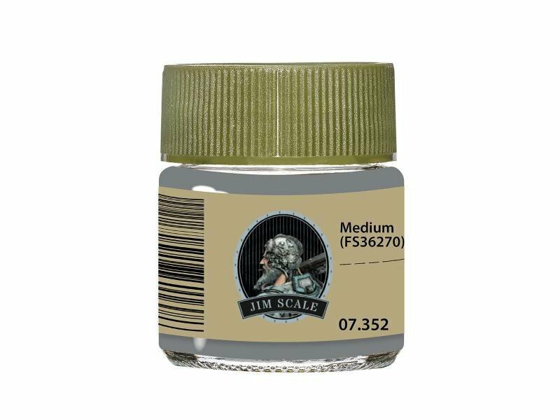 Спиртовая краска Jim Scale Medium Gray (FS36270), 10 мл