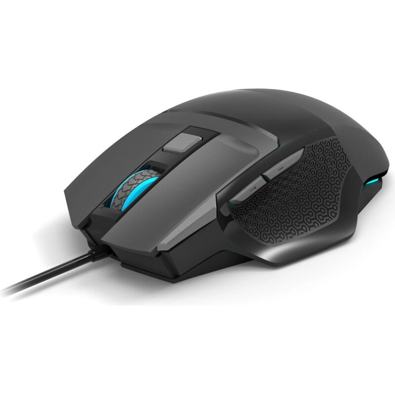 Мышь компьютерная проводная AULA S12 USB, dpi800-2400, 7кн, подсветка