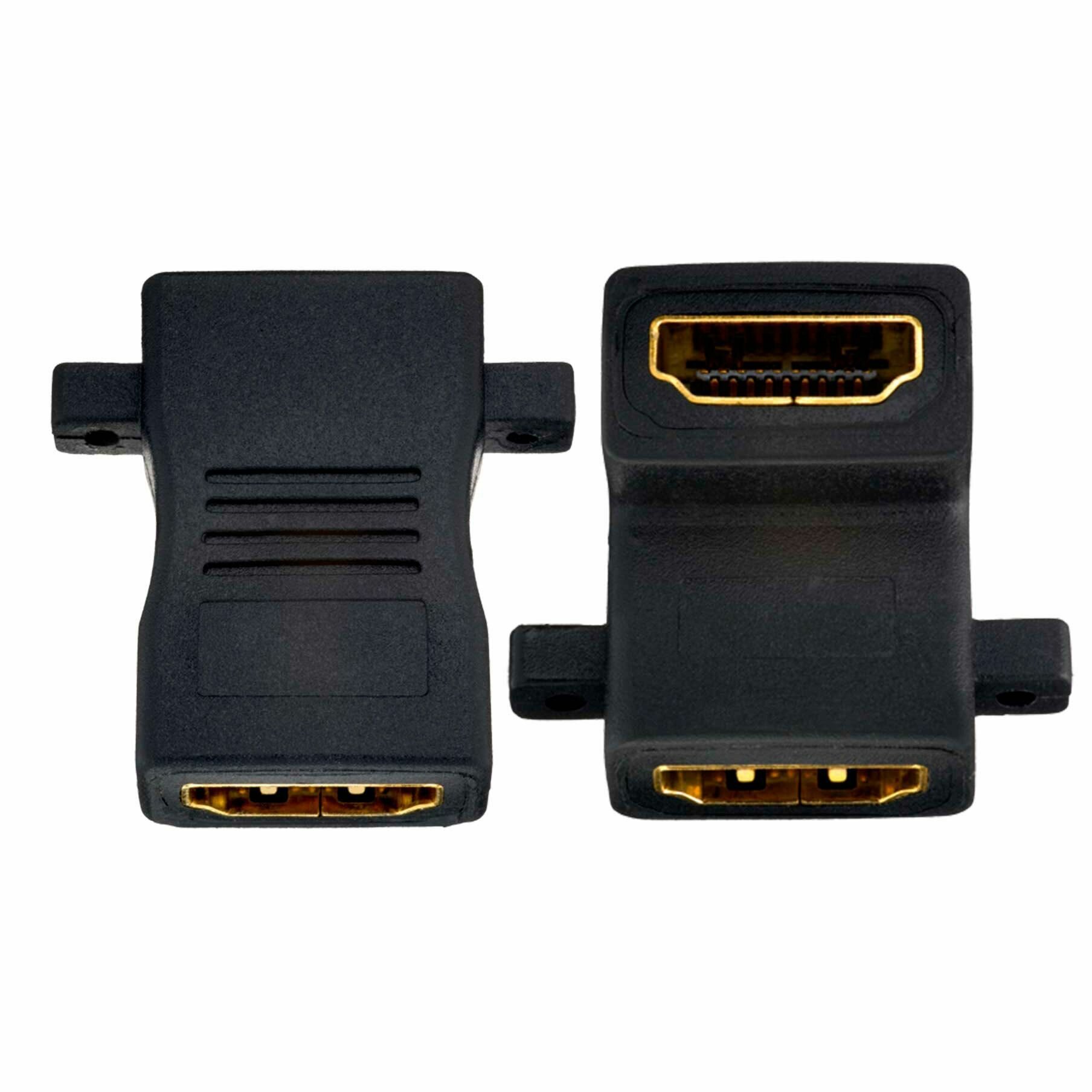 Inakustik Premium HDMI Double Coupling 90 разъем