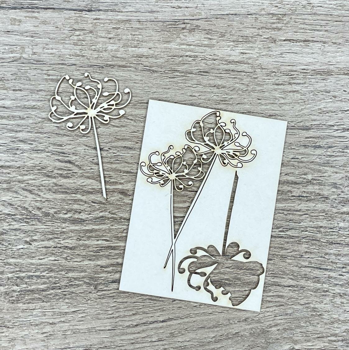 Чипборд "Веточки укропа" толщина 1,55 мм