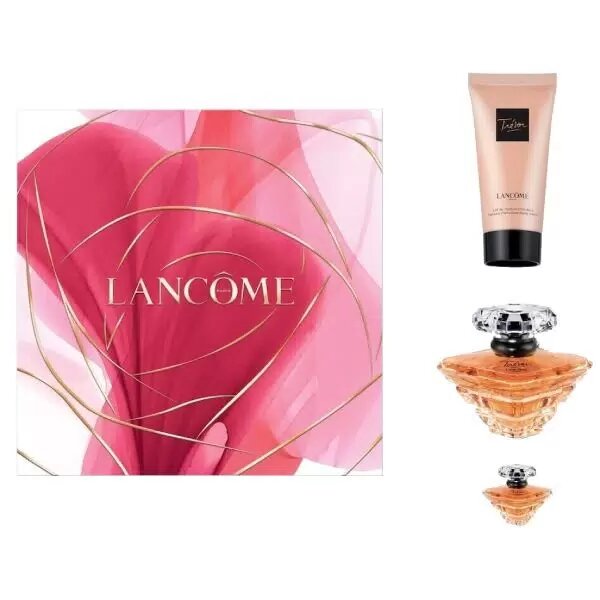 Набор парфюмерный LANCOME Tresor Eau de Parfum: парфюмерная вода 30 мл, лосьон для тела 50 мл, миниатюра 7,5 мл