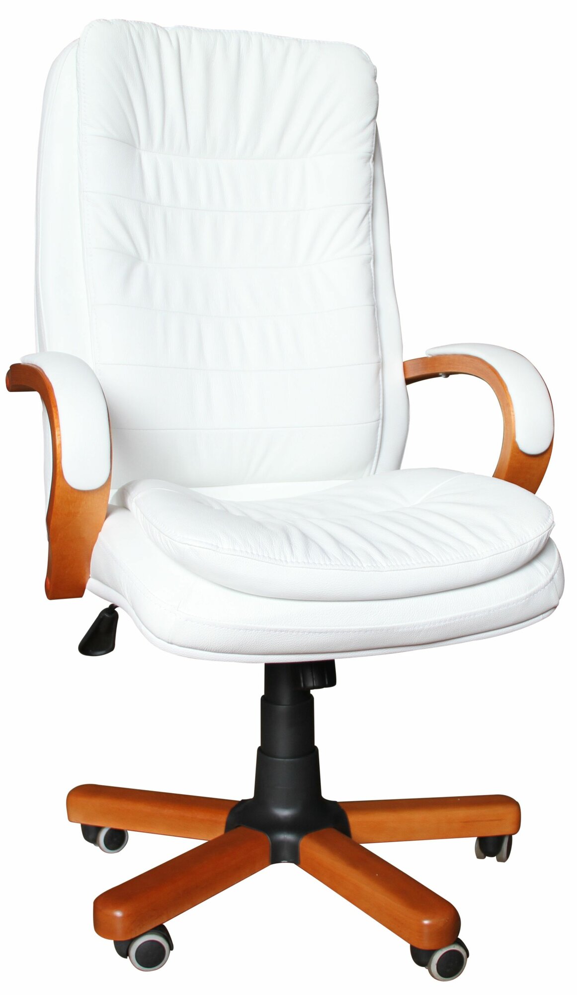 Валенсия lux искусственная кожа NAPPA белая/топган