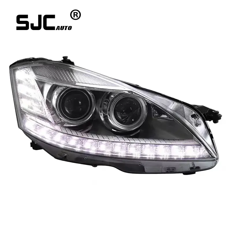 Комплект Передних Светодиодный Фар для Mercedes-Benz S-Class W221 36W 1994-2016, 2005-2013 арт. 1601030200197