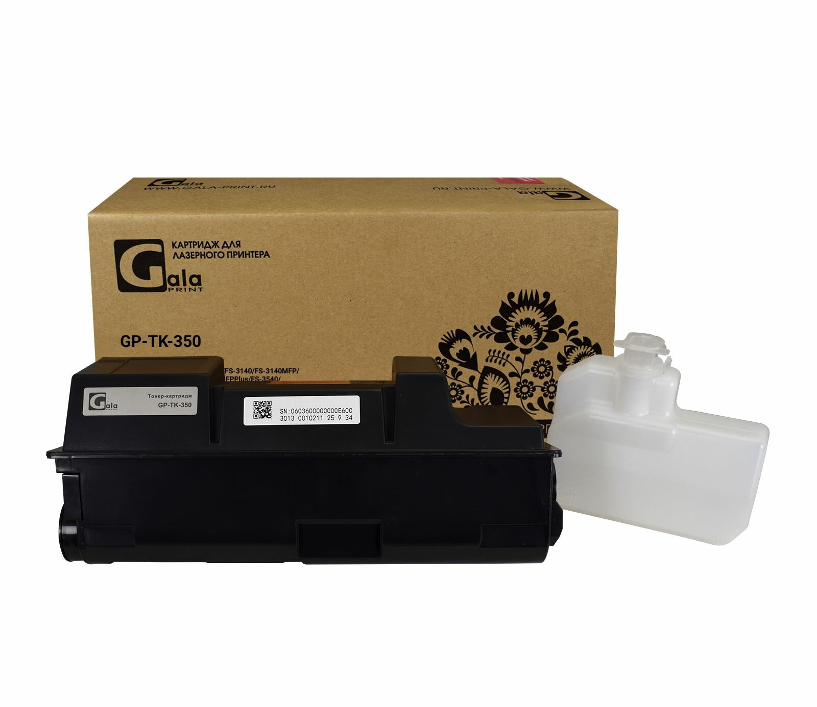 Картридж GalaPrint TK-350 с бункером отработанного тонера для Kyocera FS-3040/3140/3920/3040/3540/3640 15000 копий