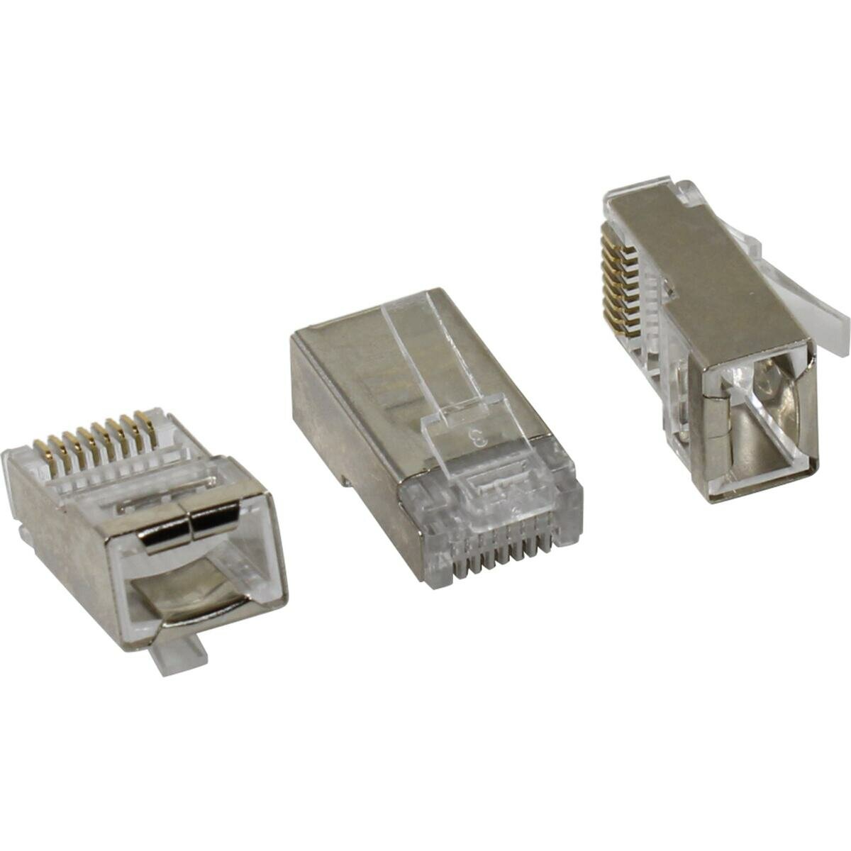 WRline RJ-45 Коннектор экранированный кат.5e (уп-ка 100шт)