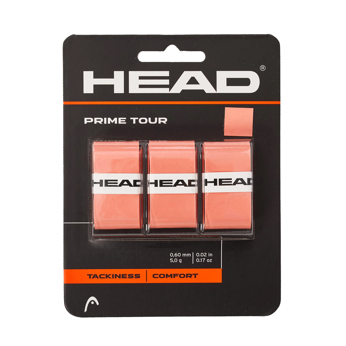 Обмотки HEAD Prime Tour 3шт Лосось 285621-SN