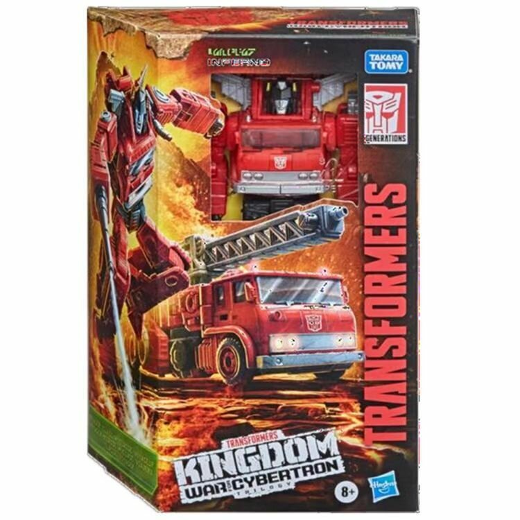 Игрушка Hasbro Трансформеры Война за Кибертрон: Королевство пожарная машина