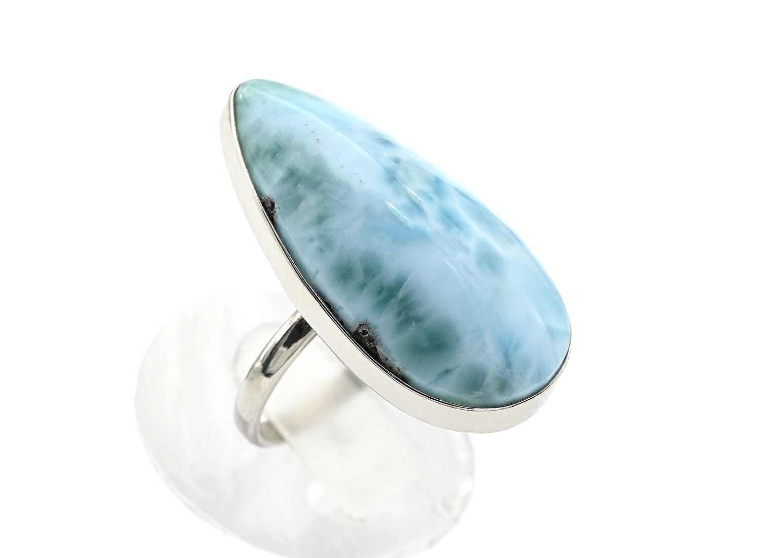 Кольцо, ларимар