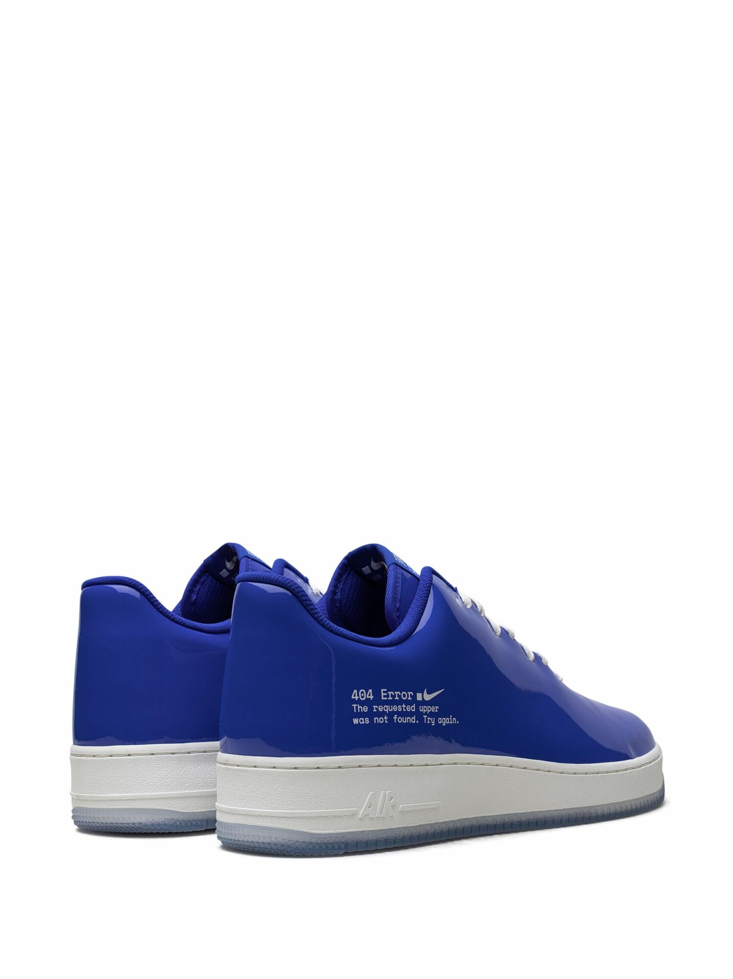 Кроссовки NIKE Air Force 1 404 Error, размер 10 US, синий — фото 1