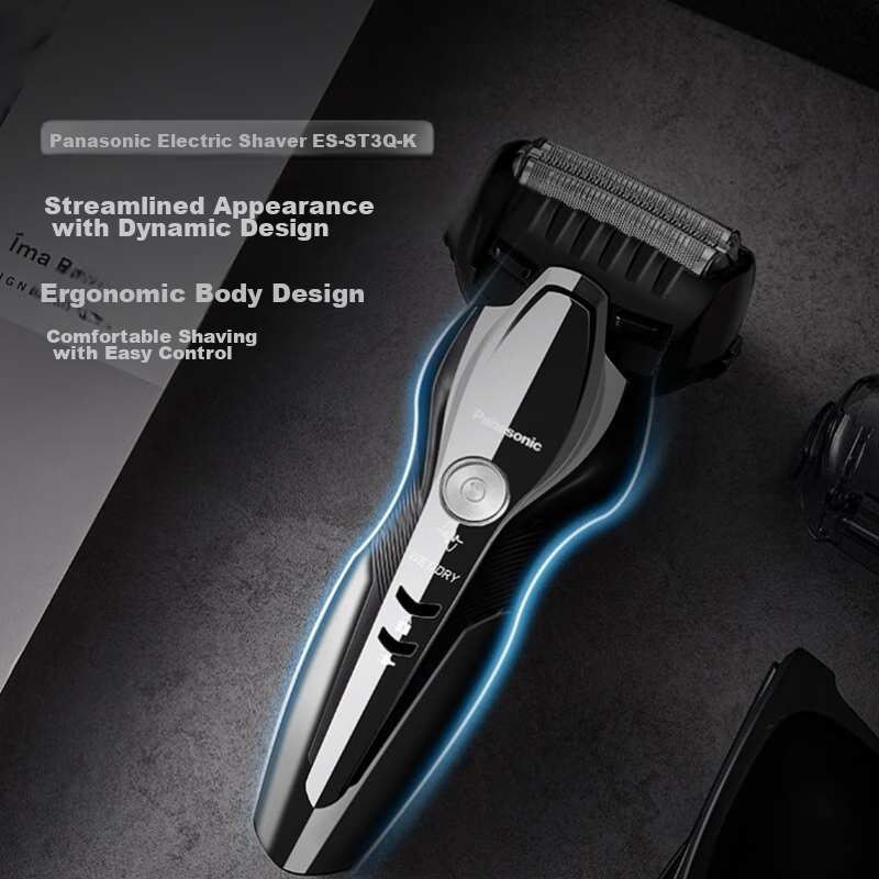 Мужская электробритва Panasonic Series 5 ES-ST3Q-K405, black