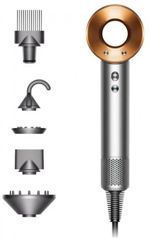 Фен Dyson Supersonic HD08 Global, Nickel / Copper (411279-01)