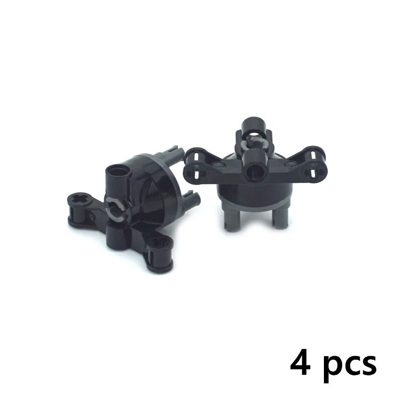 Конструктор леду Lego Technic ступица колеса Черный, 23801 and 92909