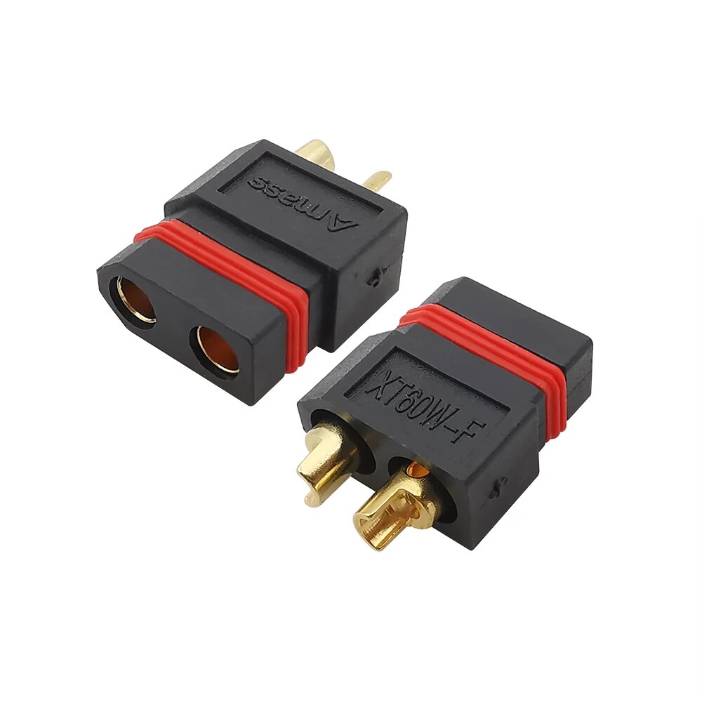 XT60W XT60EW Позолоченные разъемы штекер-гнездо ALLiSHOP XT60W-F 2Pcs