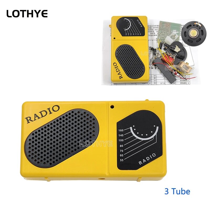 LOTHYE Радиоприемник FM/AM 3 Tube, Type 10