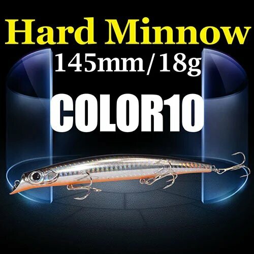 1 шт. 145 мм 18 г 3D цветная жесткая искусственная приманка воблер гольян кренкбейт для ловли карпа приманка для рыбной ловли снасть плавающая рыба приманки наживка