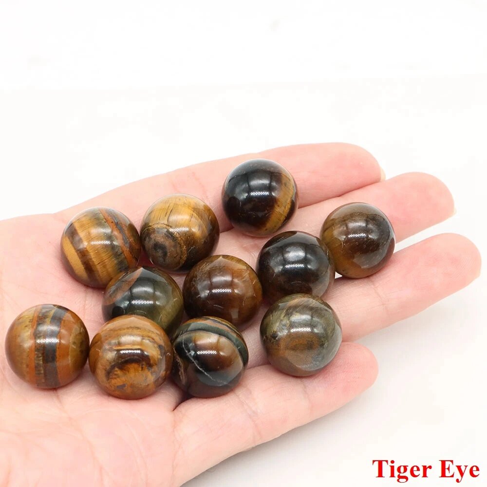 Хрустальная сфера Аметист Обсидиан 16 мм 1 PC, Tiger Eye