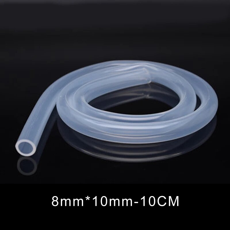 Трубка для муравьиной фермы силиконовая 8*10 мм 8mmx10mm-10cm