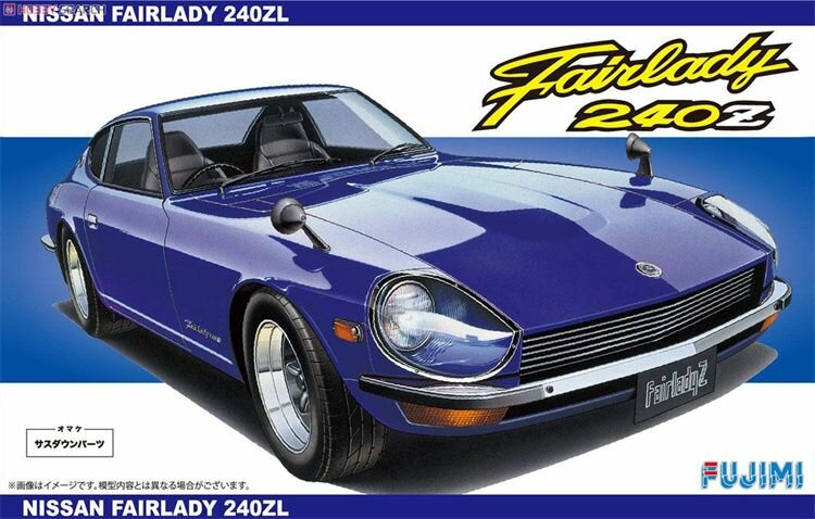 Сборная модель Машинка Fujimi-03928 1/24 Nissan Fairlady 240ZL car model kit