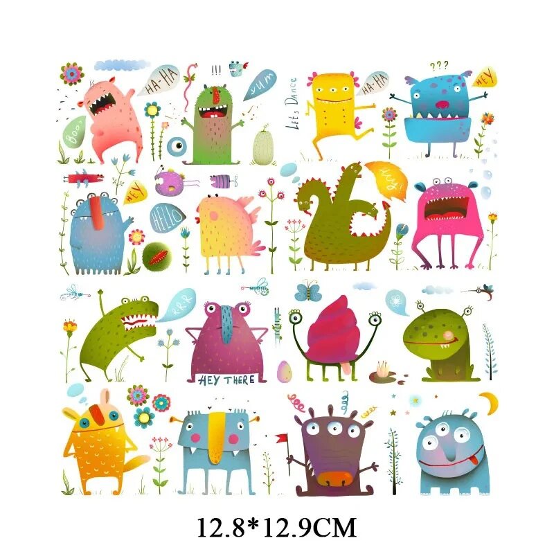 Набор наклеек с животными SXTH00048-8