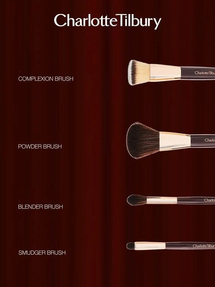 Charlotte Tilbury Набор кистей для макияжа Для бровей и ресниц