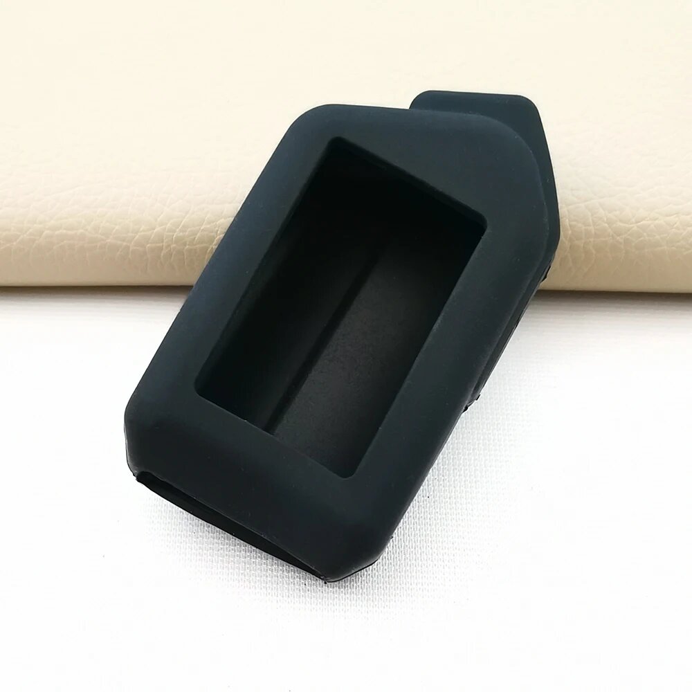 Новый силиконовый чехол для автомобильного ключа с ЖК-дисплеем, защитный чехол для Scher-Khan Mobicar A B 1 2 3 M10 M20, двусторонняя автомобильная сигнализация Black