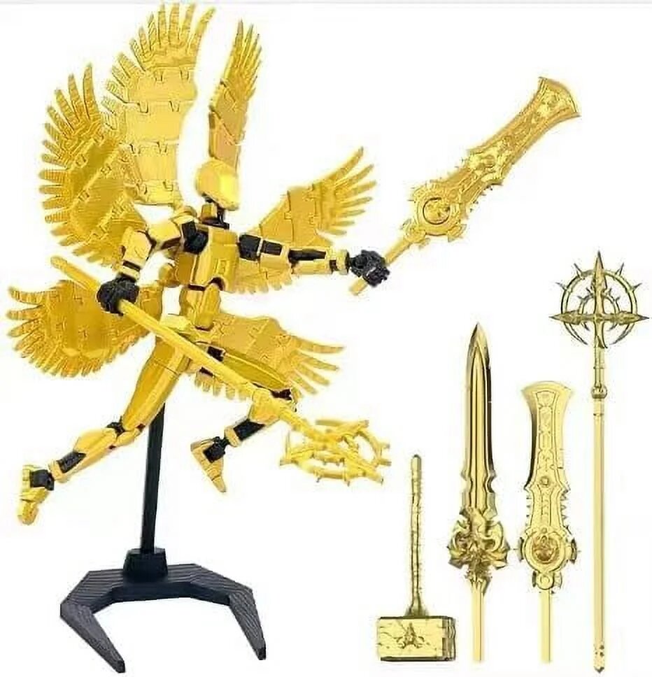 Набор фигурок T13, фигурка робота Titan 13, напечатанная на 3D-принтере, фигурка робота robo 13, шарнирная, для коллекци