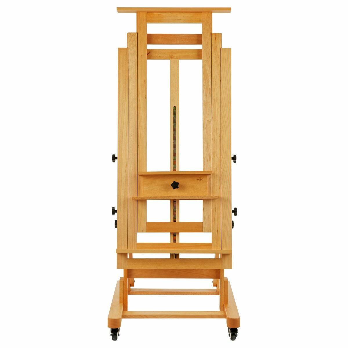 Мольберт напольный студийный трансформер Гамма "Старый мастер", 60x65x142 (300)см, для двух холстов (190520211)